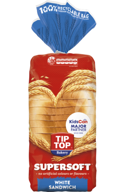 Supersoft White Sandwich - Tip Top Bakery